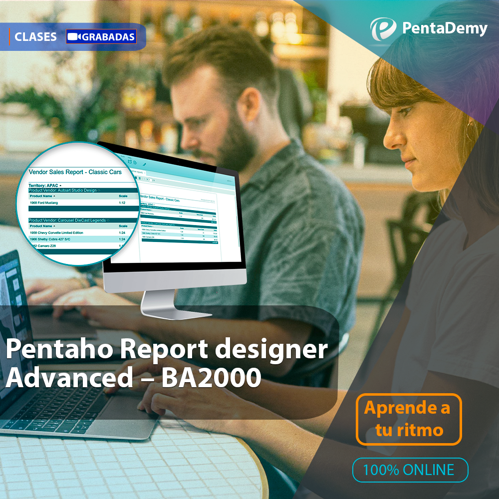 Pentaho Report Designer Advanced – Cursos de Pentaho | Cursos Big Data ...